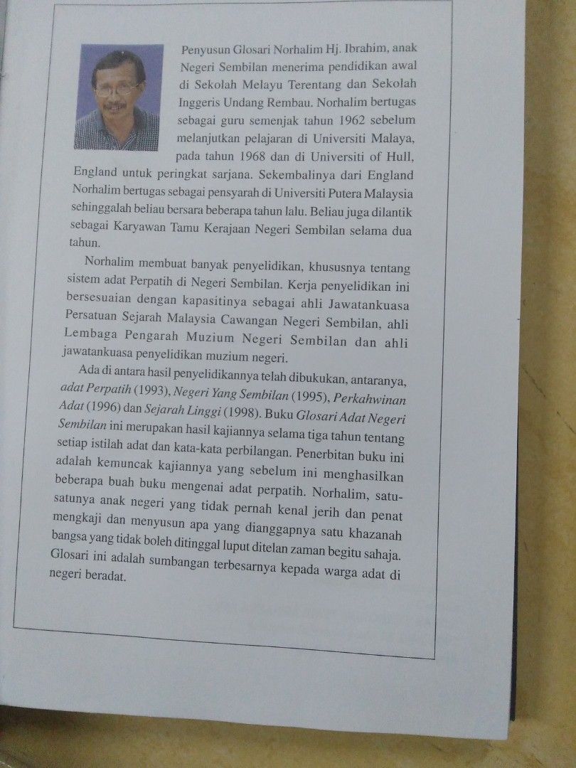 Glosari Adat Negeri Sembilan, Hobbies & Toys, Books & Magazines, Storybooks on Carousell