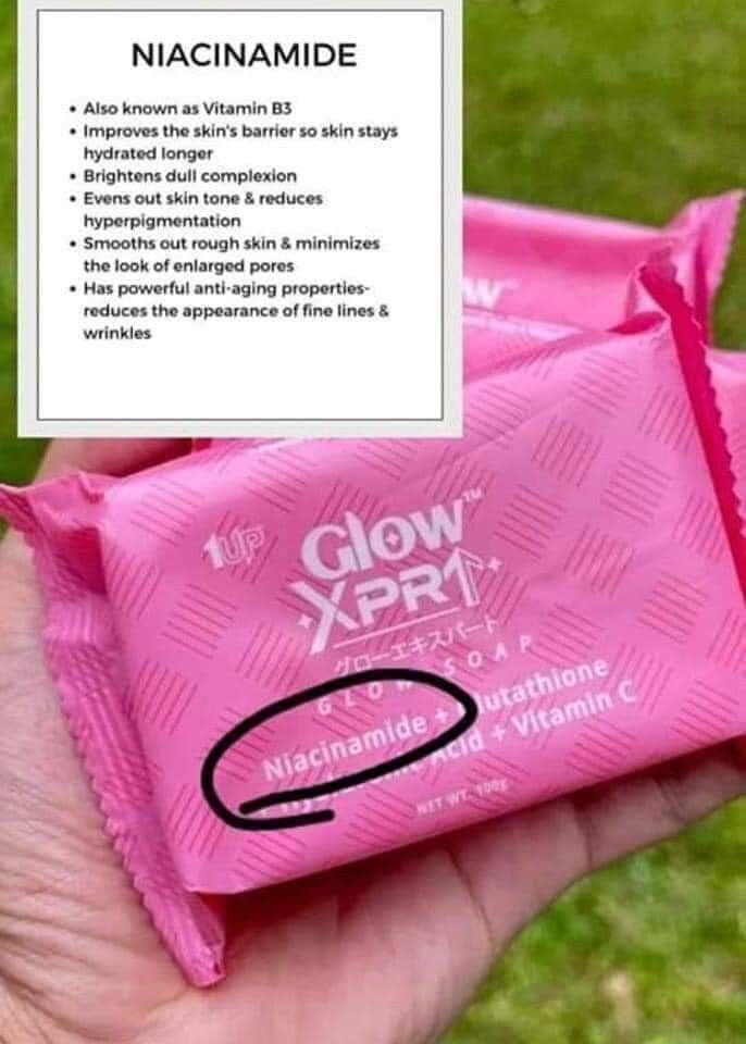 GLow Xpert Niacinamide Soap, Beauty & Personal Care, Face, Face Care on ...