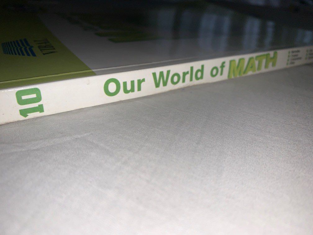 [Grade 10] Math Book: Our World of Math, Hobbies & Toys, Books ...