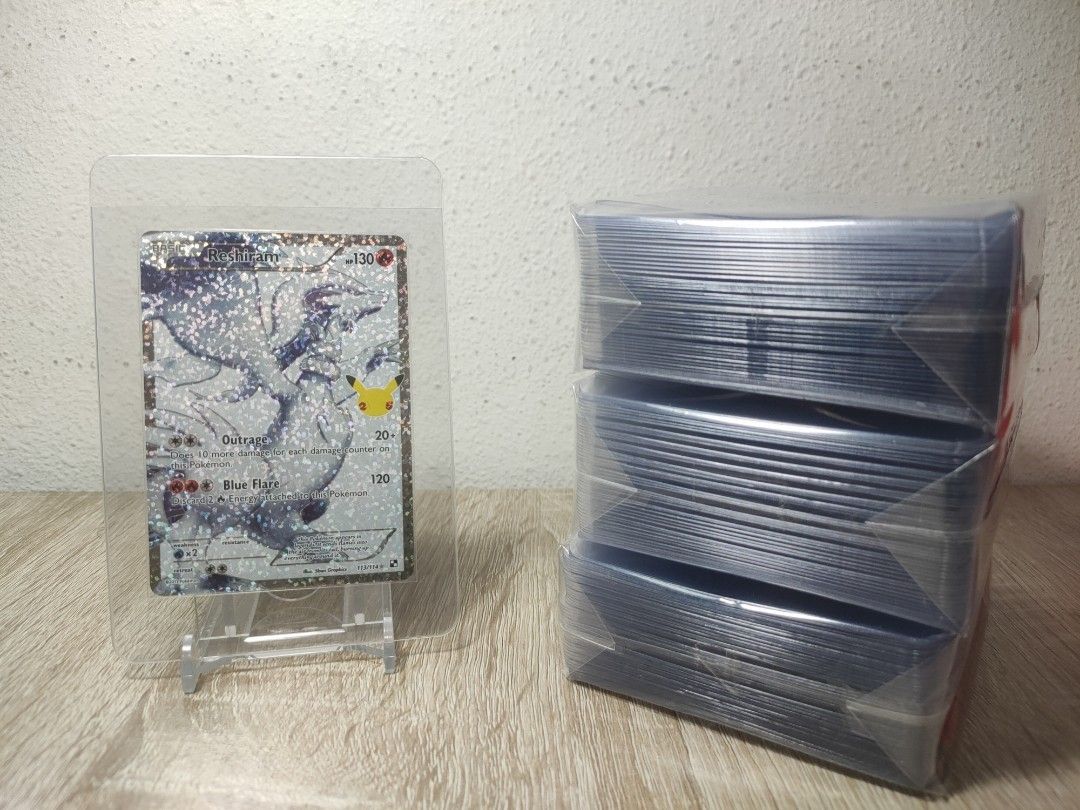 Grading Size Semi-Rigid Card Savers for Trading Card Games Pokemon ...