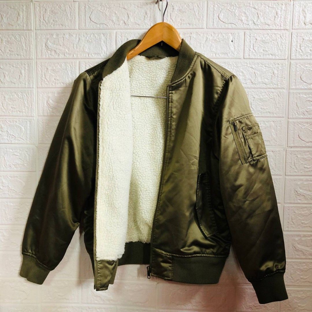 GU BOMBER JACKET, Women's Fashion, Coats, Jackets and Outerwear on ...