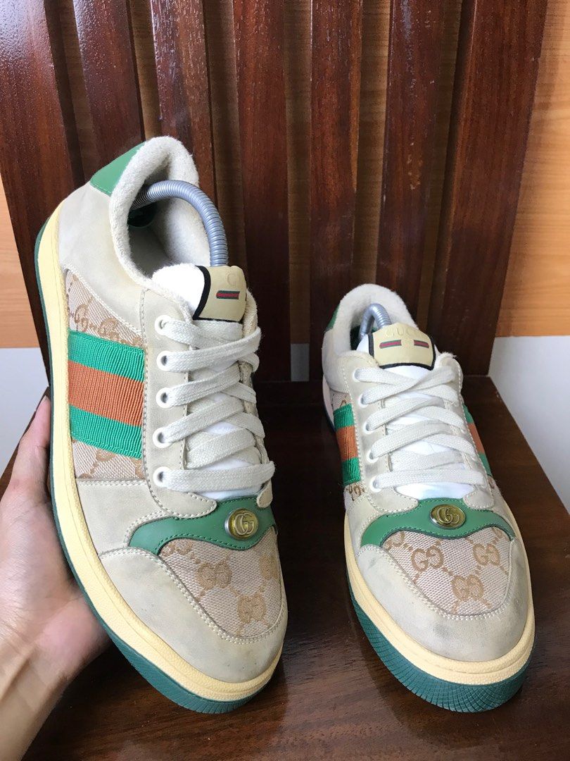 GUCCI SCREENER-MEN, Men's Fashion, Footwear, Sneakers on Carousell