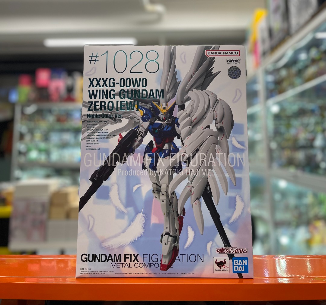 GUNDAM FIX FIGURATION METAL COMPOSITE WING GUNDAM ZERO EW Noble Color ...