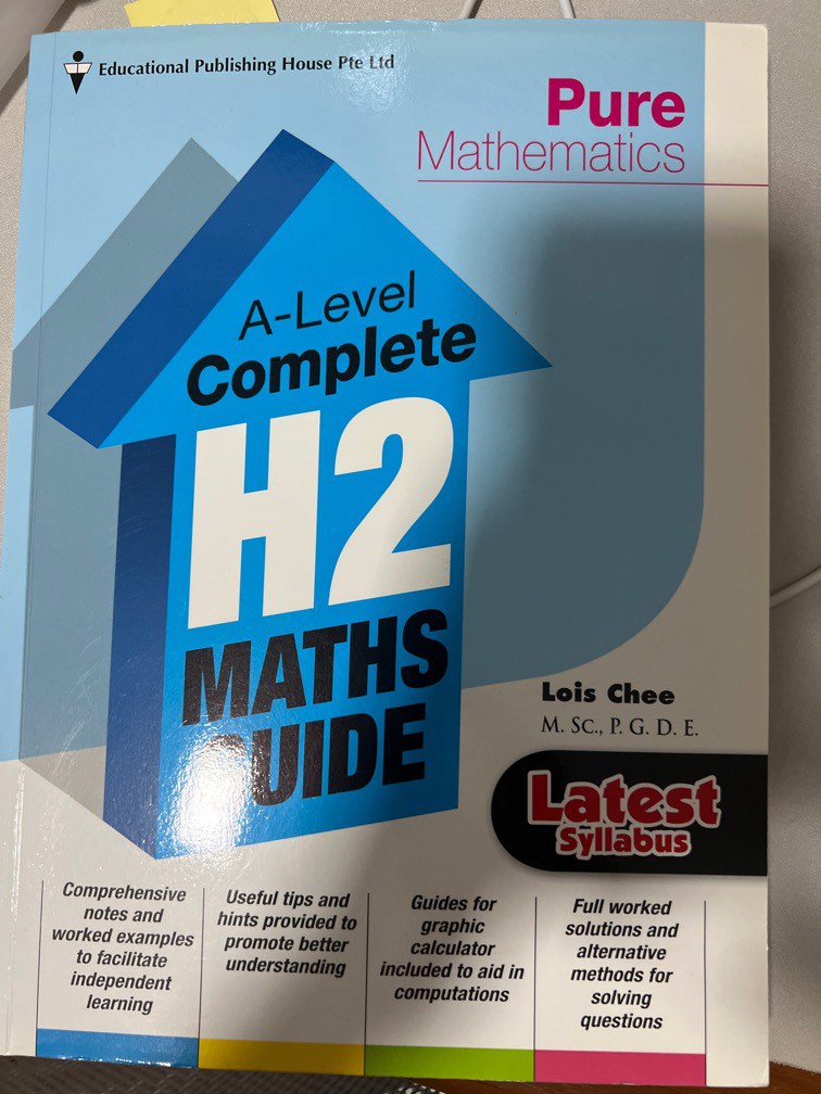 H2 Math Guide, Hobbies & Toys, Books & Magazines, Textbooks on Carousell