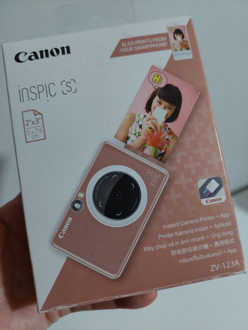 Handheld DIY camera with instant printing, Photography, Cameras on ...