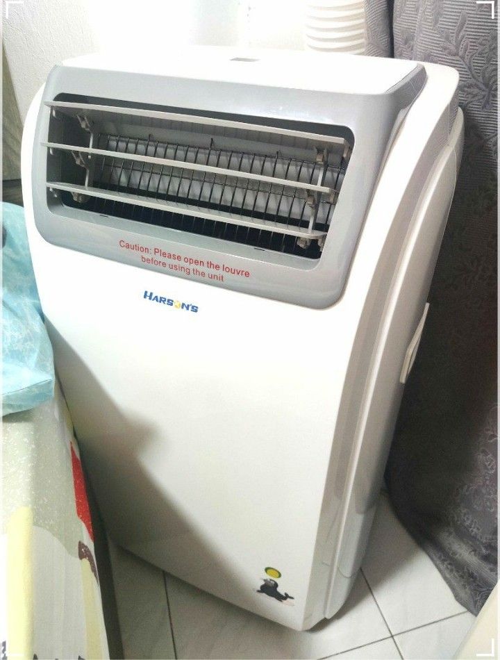 Harson Portable Air Conditioner PAC-12TK11+ 12000Btu/h, TV & Home ...
