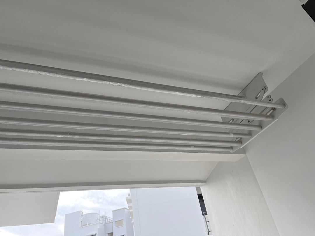 HDB BTO clothes laundry drying rack, Furniture & Home Living, Home ...