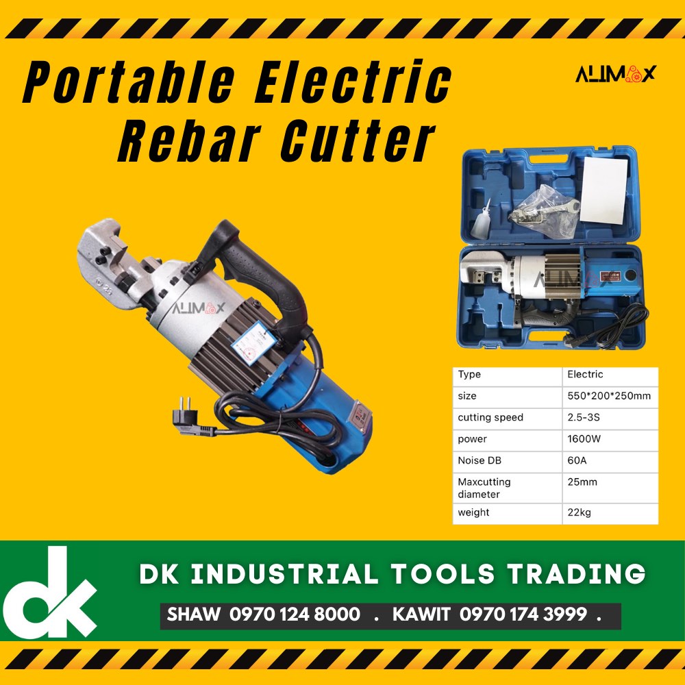 Heavy Duty Portable Electric Hydraulic Rebar Bar Cutter, Commercial ...