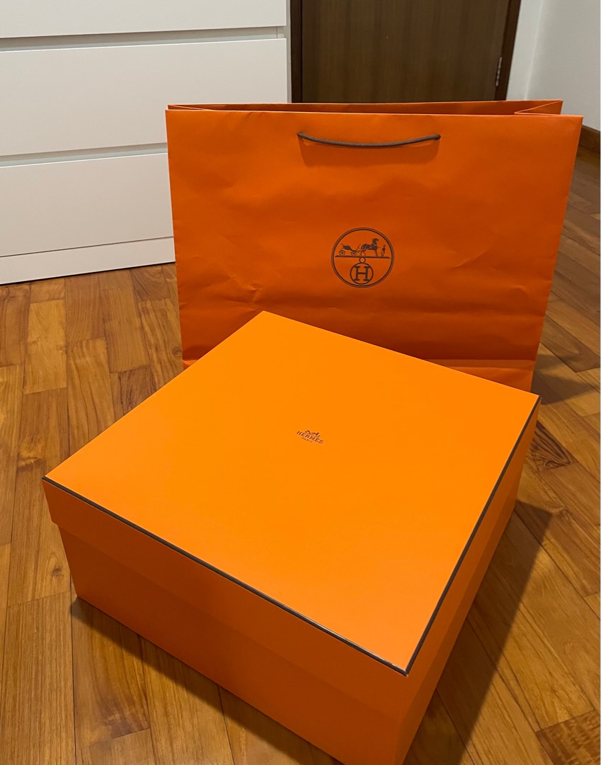 Hermes box for GP30 authentic, Luxury, Bags & Wallets on Carousell