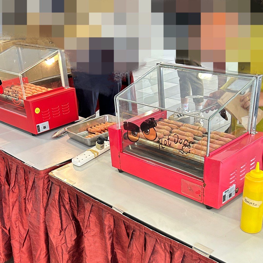 Hotdog bun live station rental/Hotdog station with manpower/Live food ...