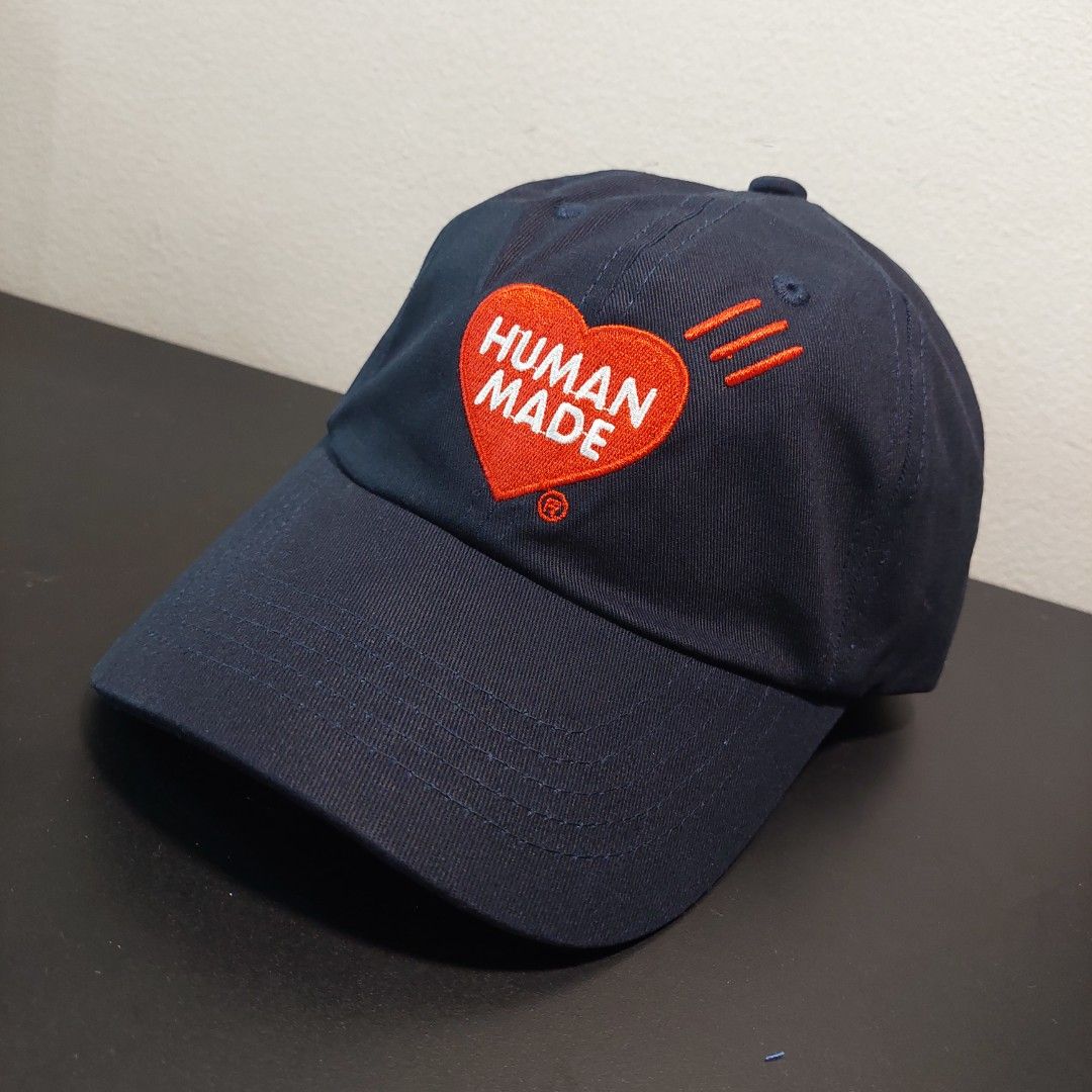 Human Made Heart Logo Embroidery Baseball Cap / Hat on Carousell