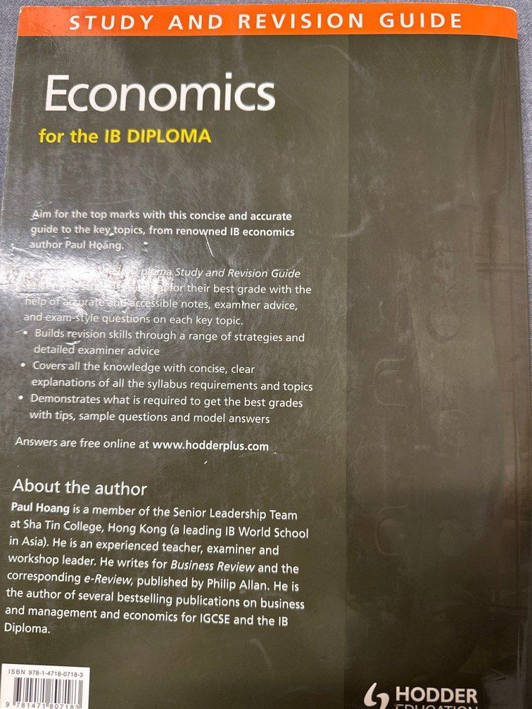 IB Diploma Economic Revision Guide, Hobbies & Toys, Books & Magazines ...