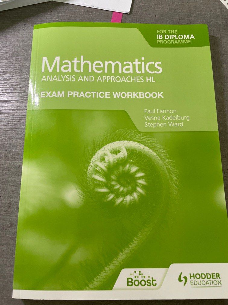 IBDP Math AA HL exam practice paper workbook, Hobbies & Toys, Books ...