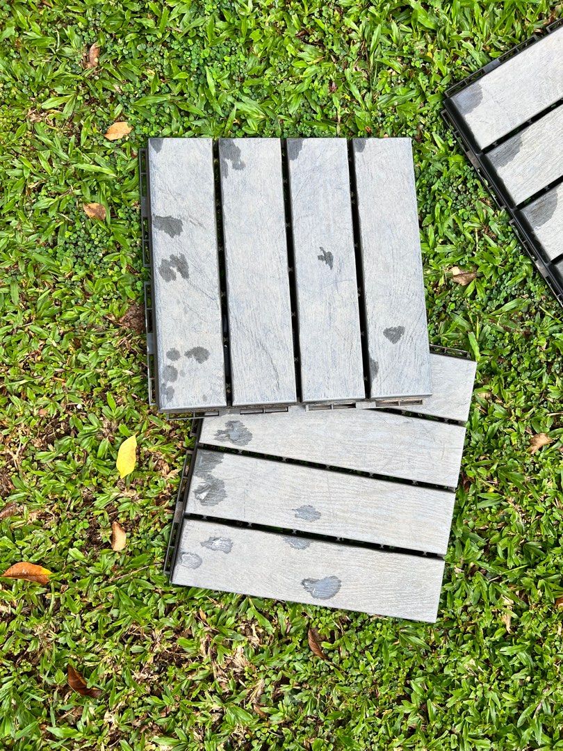 Ikea Runnen tiles, Furniture & Home Living, Outdoor Furniture on Carousell