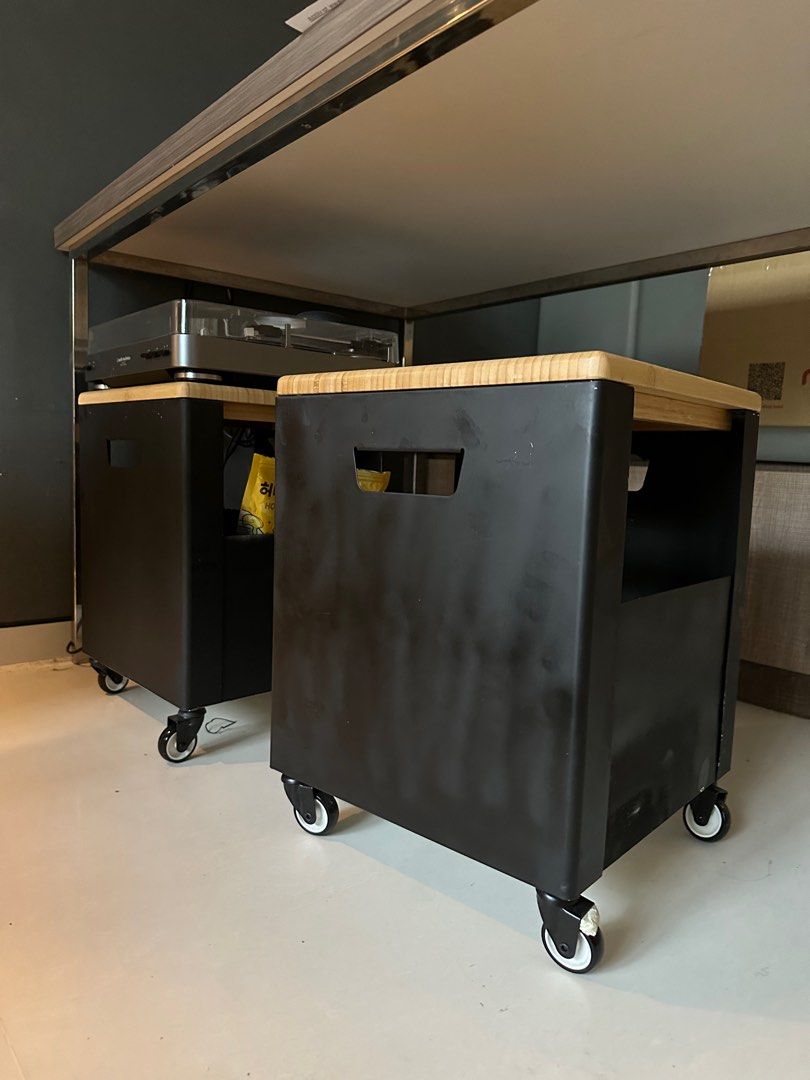 Ikea Trotten storage unit on casters that double as chairs, Furniture ...