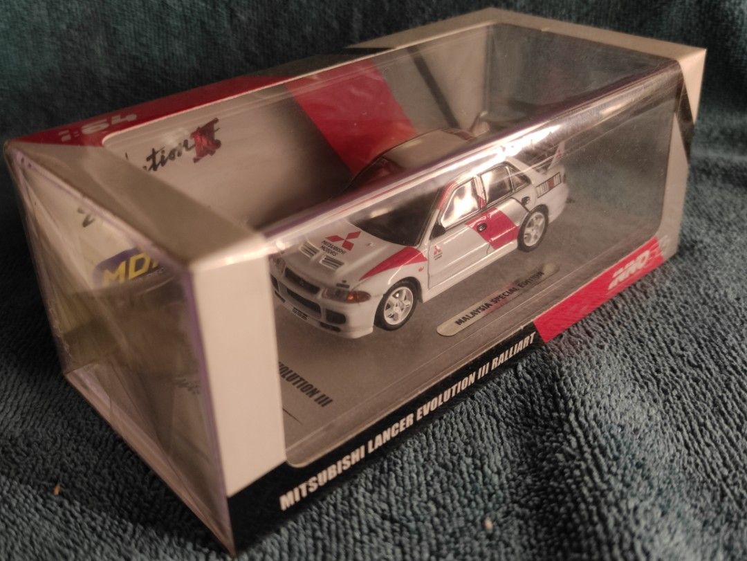 Inno64 Mitsubishi Lancer Evolution III RalliArt Malaysia Diecast Expo ...