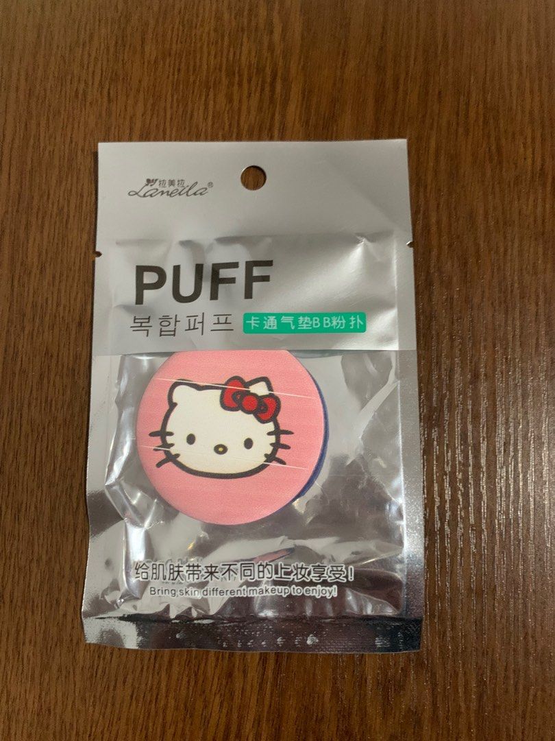 ION HK Puff Bedak hello kitty, Kesehatan & Kecantikan, Rias Wajah di ...