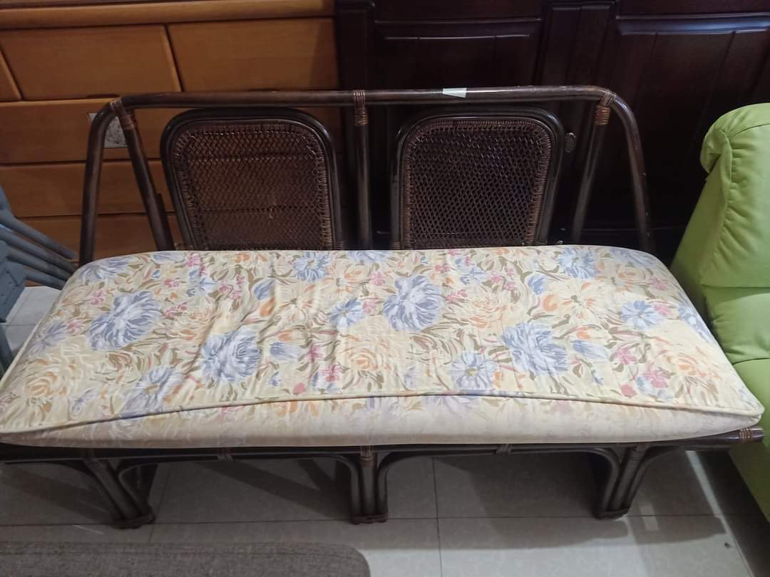 Japan Surplus Rattan 3 seater, Furniture & Home Living, Furniture ...