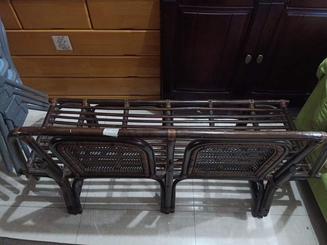 Japan Surplus Rattan 3 seater, Furniture & Home Living, Furniture ...
