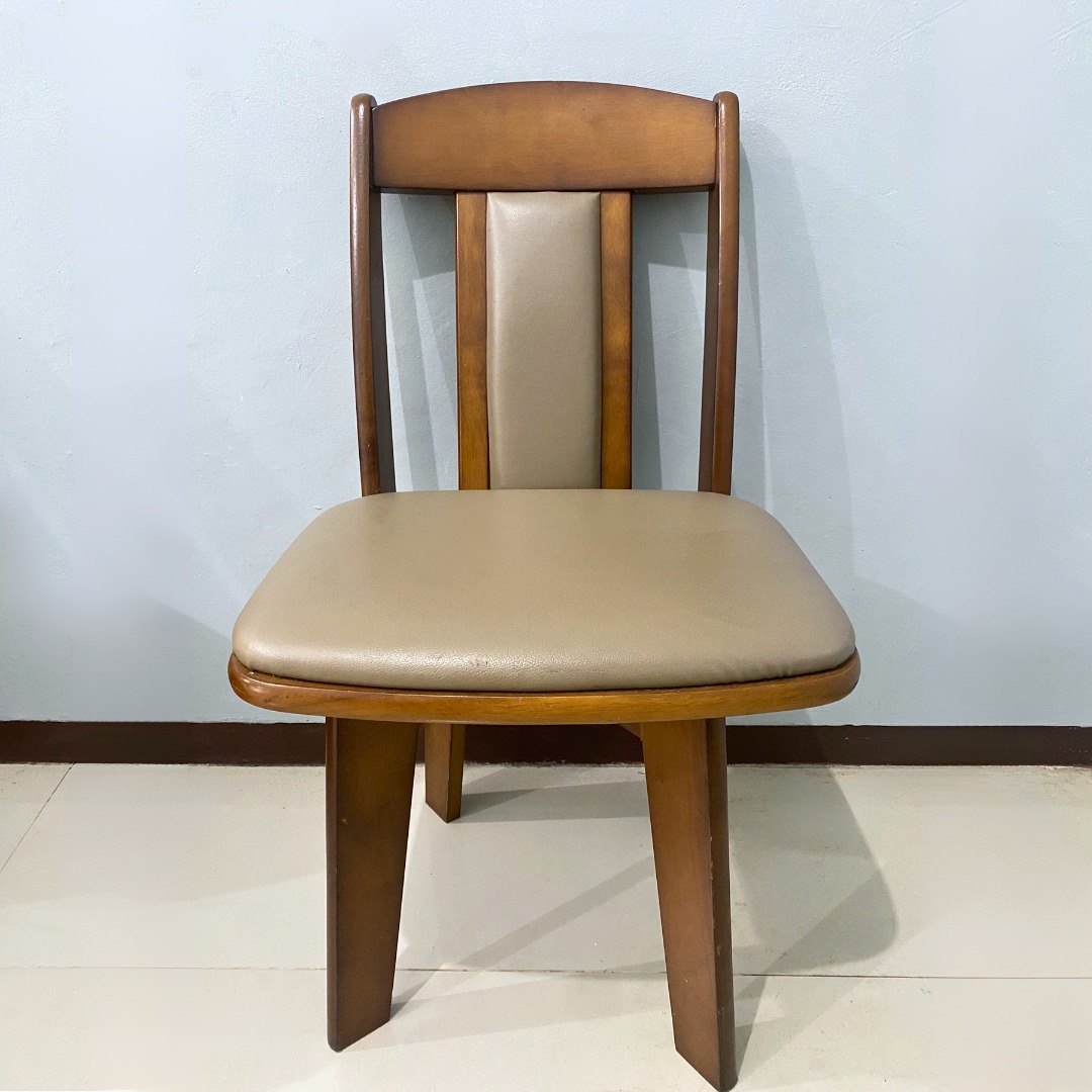 Japanese Wooden Swivel Chair, Japan Surplus, Furniture & Home Living ...