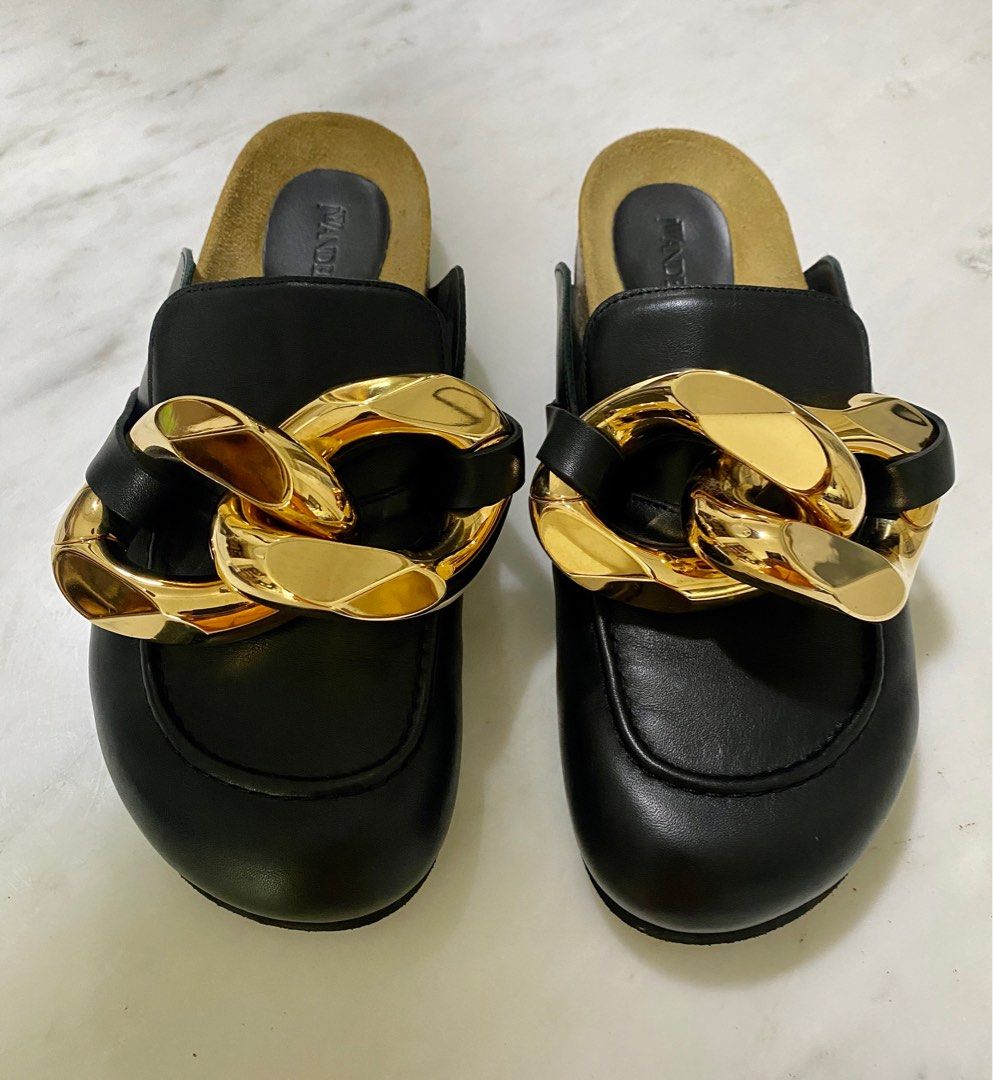 JW Anderson Chain Link Loafer Mule on Carousell