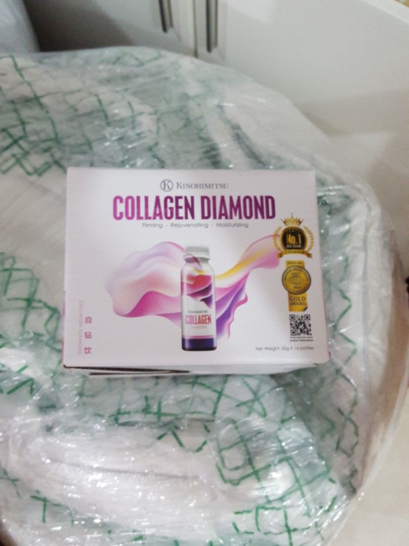 Collagen Diamond 16 bottles/ Expiry 62026, Health & Nutrition, Health ...