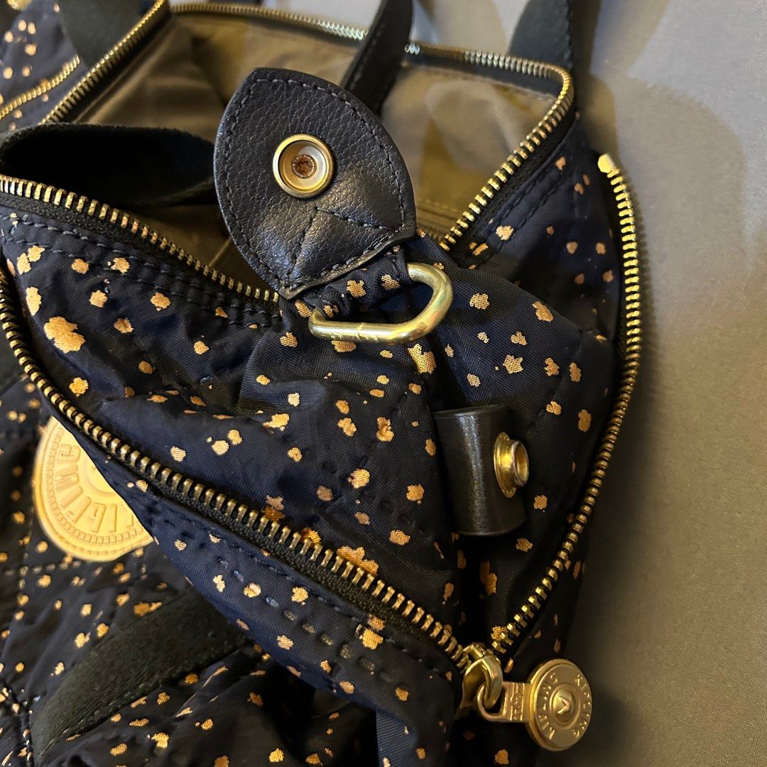 KIPLING navy blue/gold cross body bag, Women's Fashion, Bags & Wallets ...