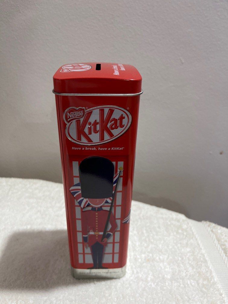 Kit Kat Coin Bank, Hobbies & Toys, Memorabilia & Collectibles, Vintage ...