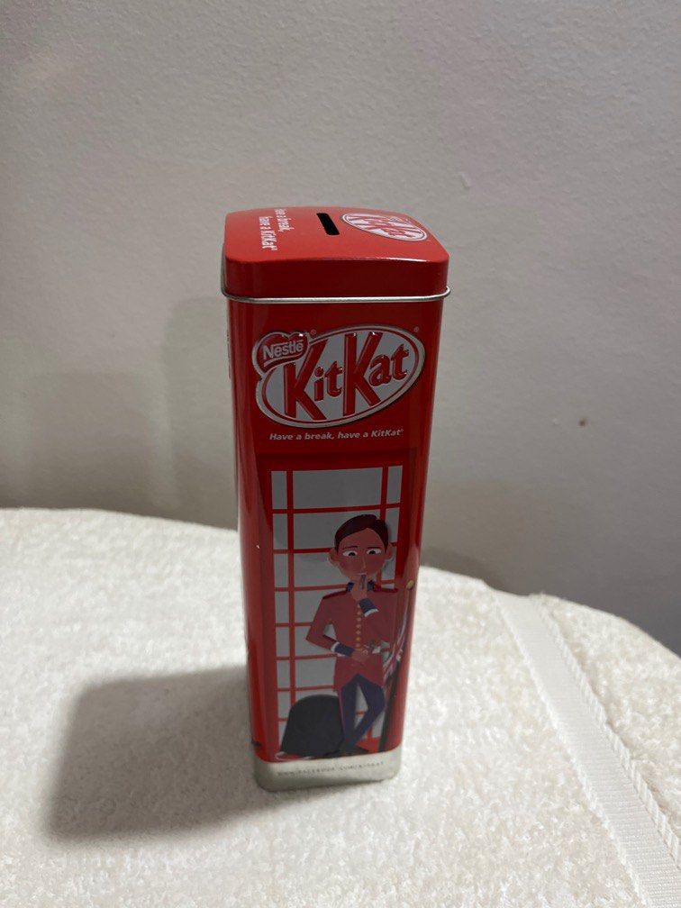Kit Kat Coin Bank, Hobbies & Toys, Memorabilia & Collectibles, Vintage ...