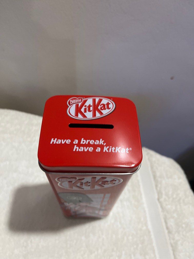 Kit Kat Coin Bank, Hobbies & Toys, Memorabilia & Collectibles, Vintage ...