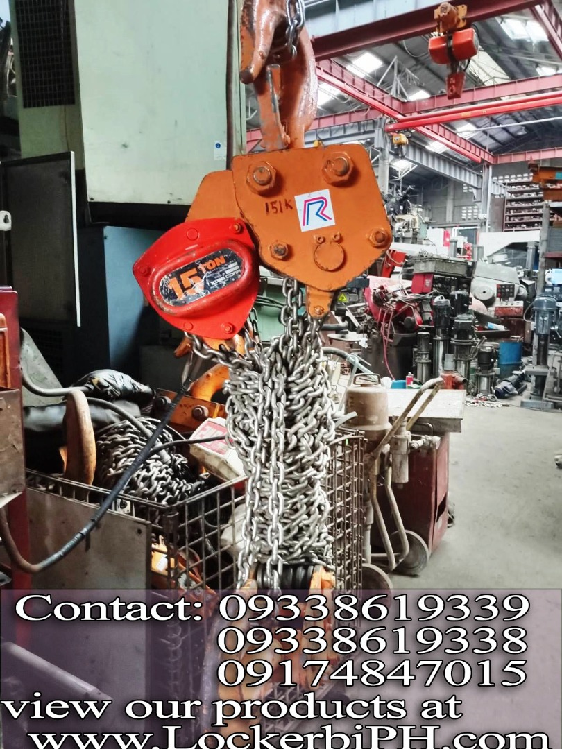 Kito 15 Tons Chain Block Double Long Chain from Japan, Commercial ...