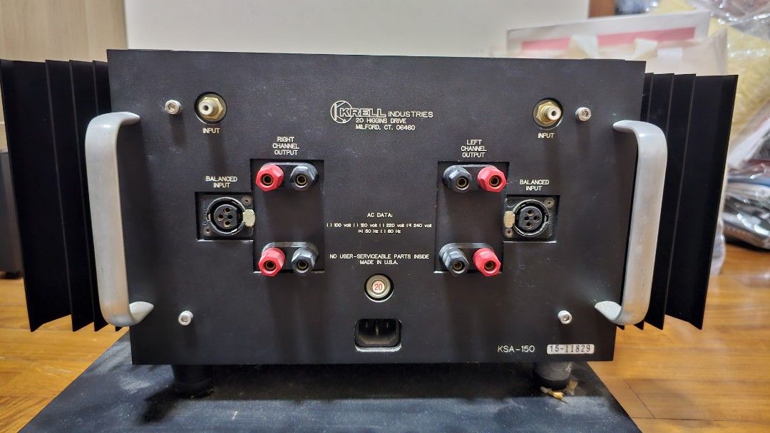 Krell KSA 150 Class A Power Amp, Audio, Soundbars, Speakers ...