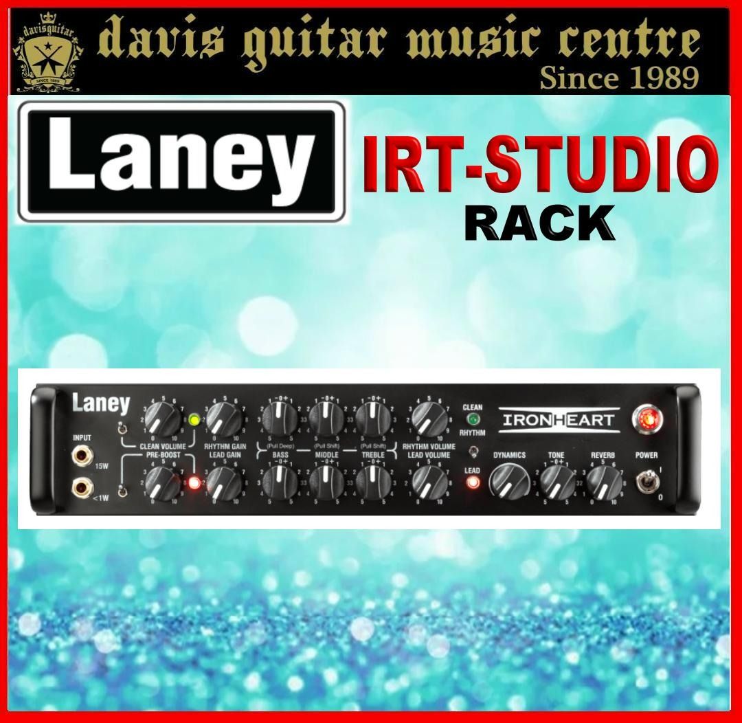 Laney Iron Heart IRT Studio Electric Guitar Amplifier Rack, Hobbies ...