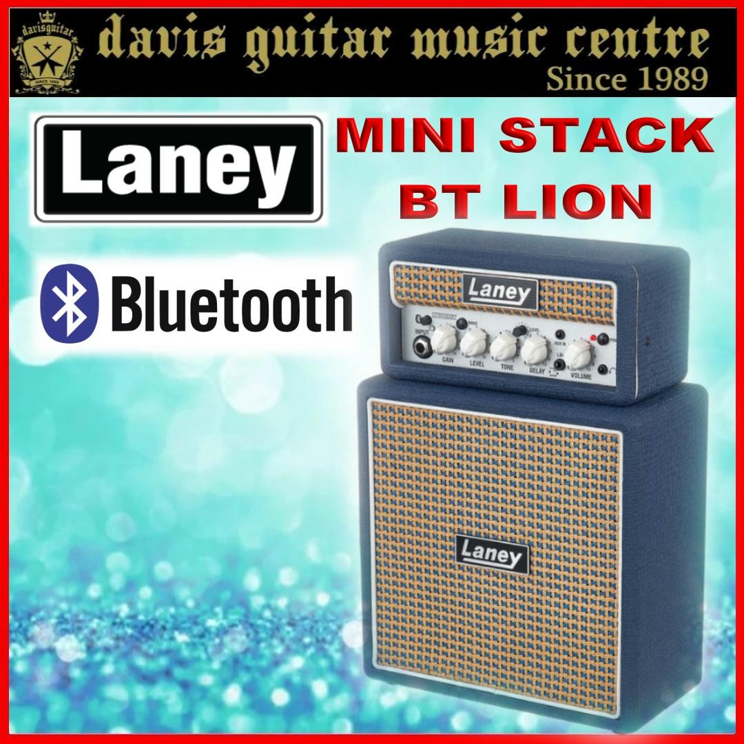 Laney Mini Stack Amp Bluetooth Lion for Electric Guitar, Hobbies & Toys ...