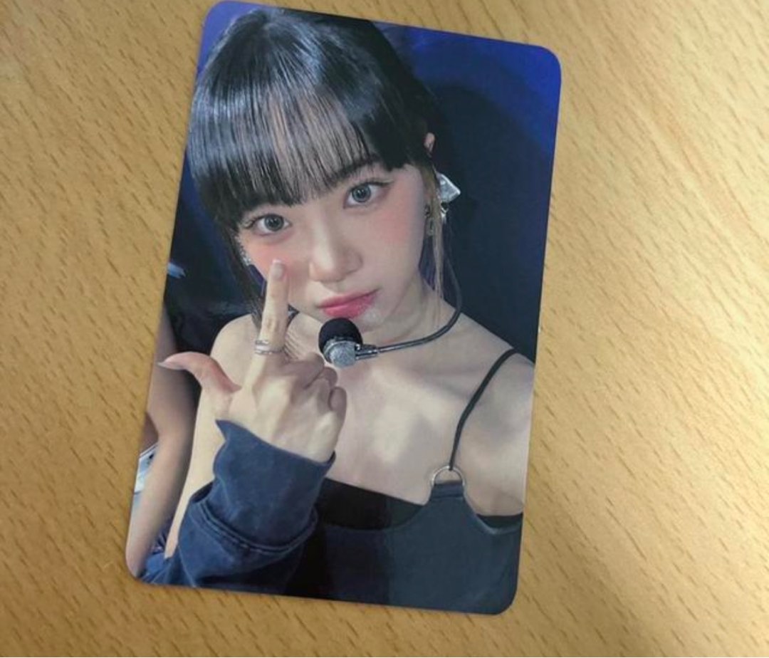 le sserafim chae won photocard, 興趣及遊戲, 收藏品及紀念品, 韓流 - Carousell