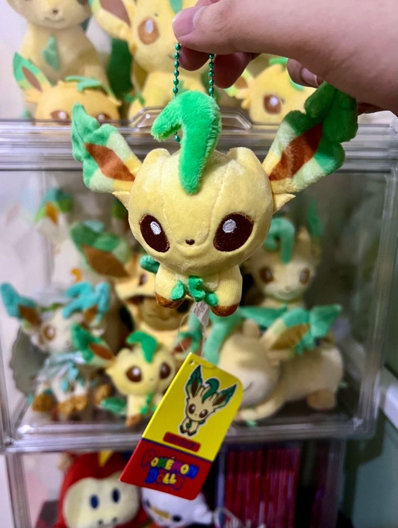 Leafeon Pokedoll Charm, Hobbies & Toys, Memorabilia & Collectibles, Fan ...
