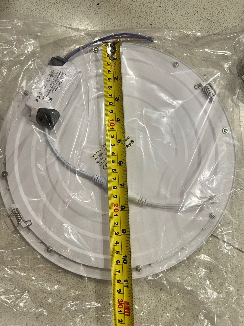 LED ceiling Downlight - round shape 24 watt, Furniture & Home Living ...