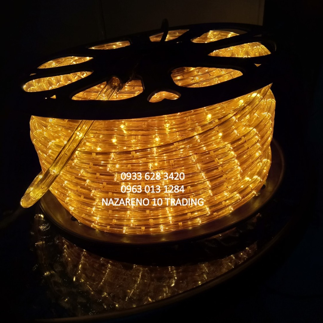 LED Rope Cable Light 100 meters, Furniture & Home Living, Lighting ...