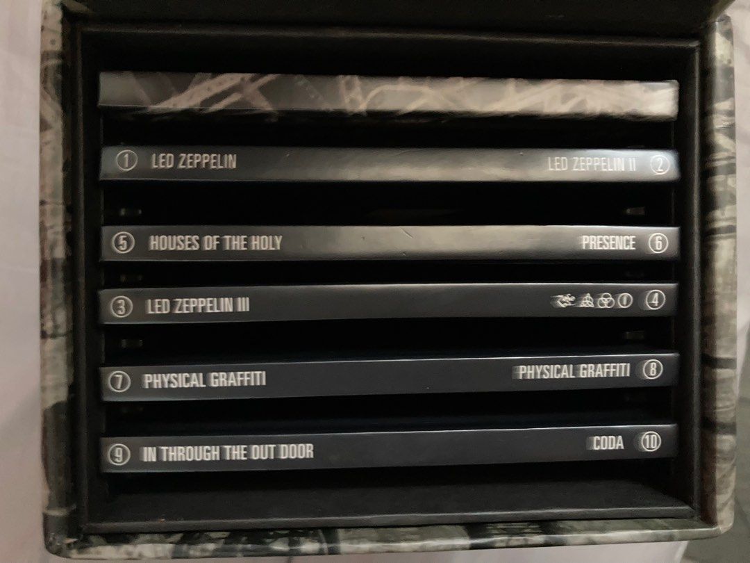 led zeppelin box set CD, Hobbies & Toys, Music & Media, CDs & DVDs on ...