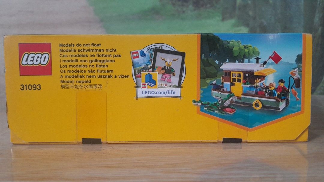 LEGO Creator 31093 Riverside Houseboat, Hobbies & Toys, Toys & Games on ...