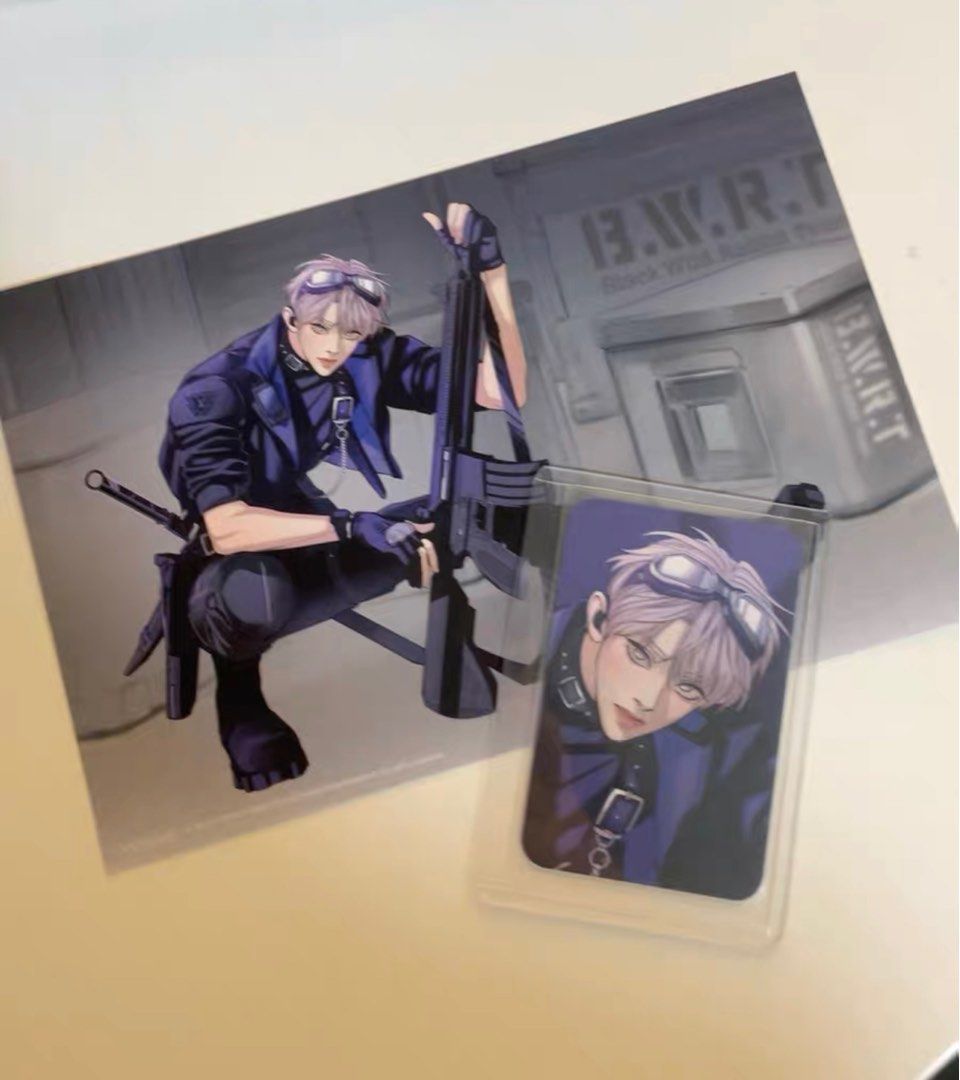 LEZHIN BLACK RABBIT PHOTOCARD SET, Hobbies & Toys, Collectibles ...