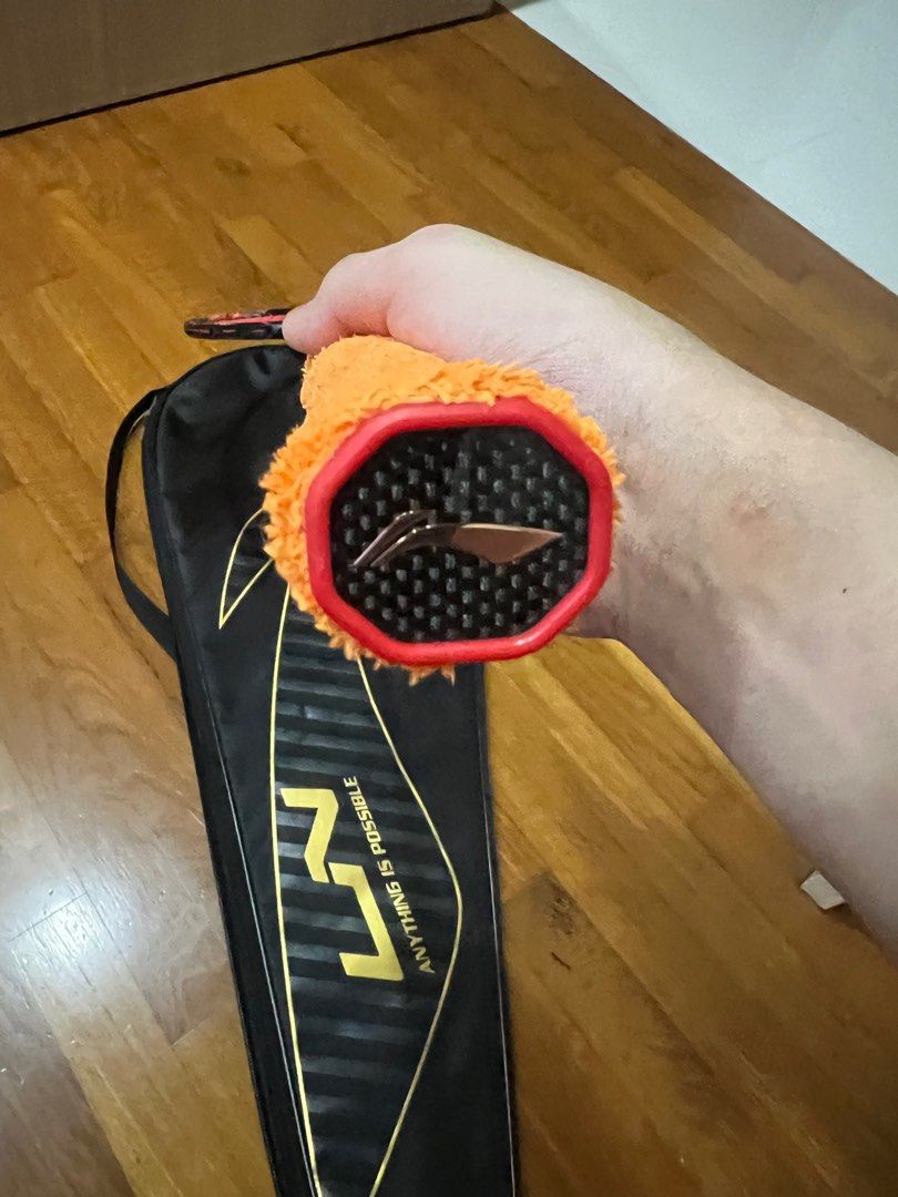 Li ning axforce 90 max tiger 4ug5 lining badminton racket, Sports ...