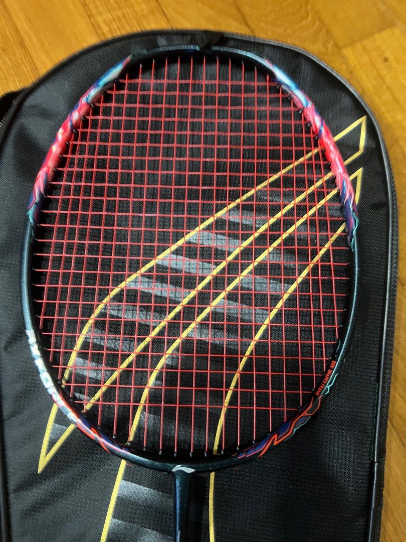 Li ning axforce 90 max tiger 4ug5 lining badminton racket, Sports ...