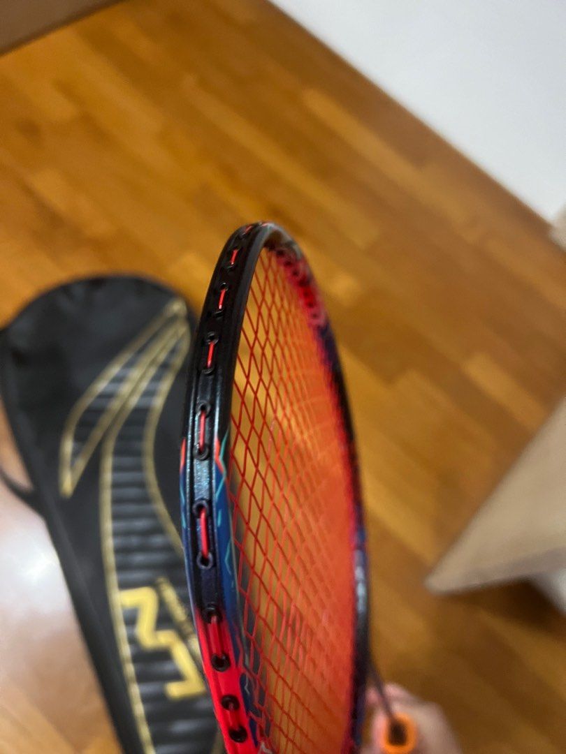 Li ning axforce 90 max tiger 4ug5 lining badminton racket, Sports ...