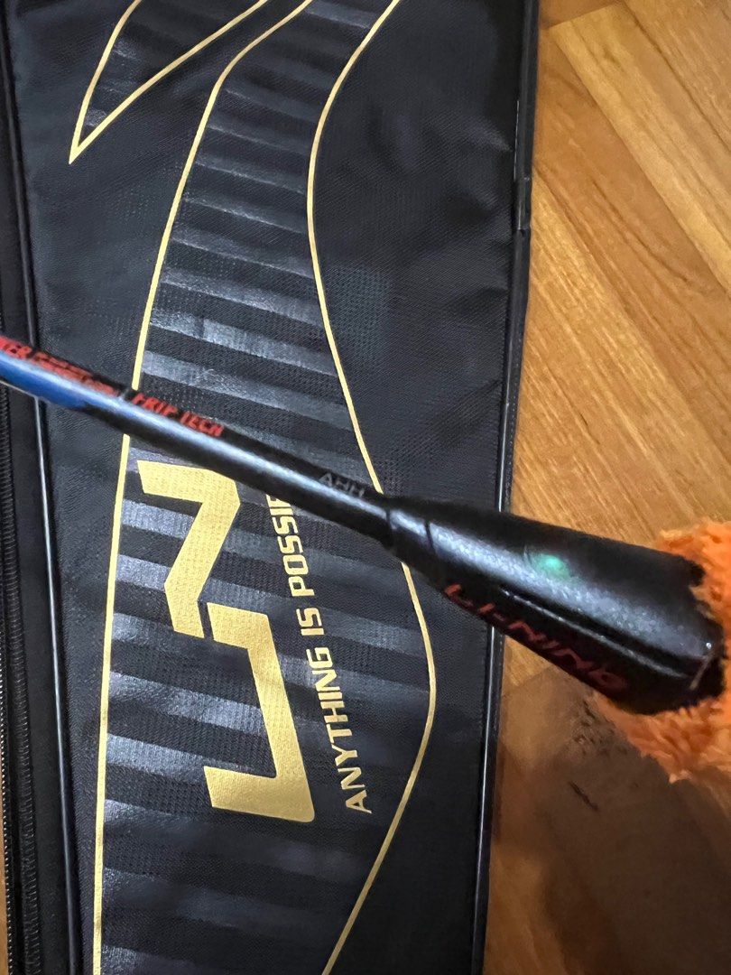 Li ning axforce 90 max tiger 4ug5 lining badminton racket, Sports ...