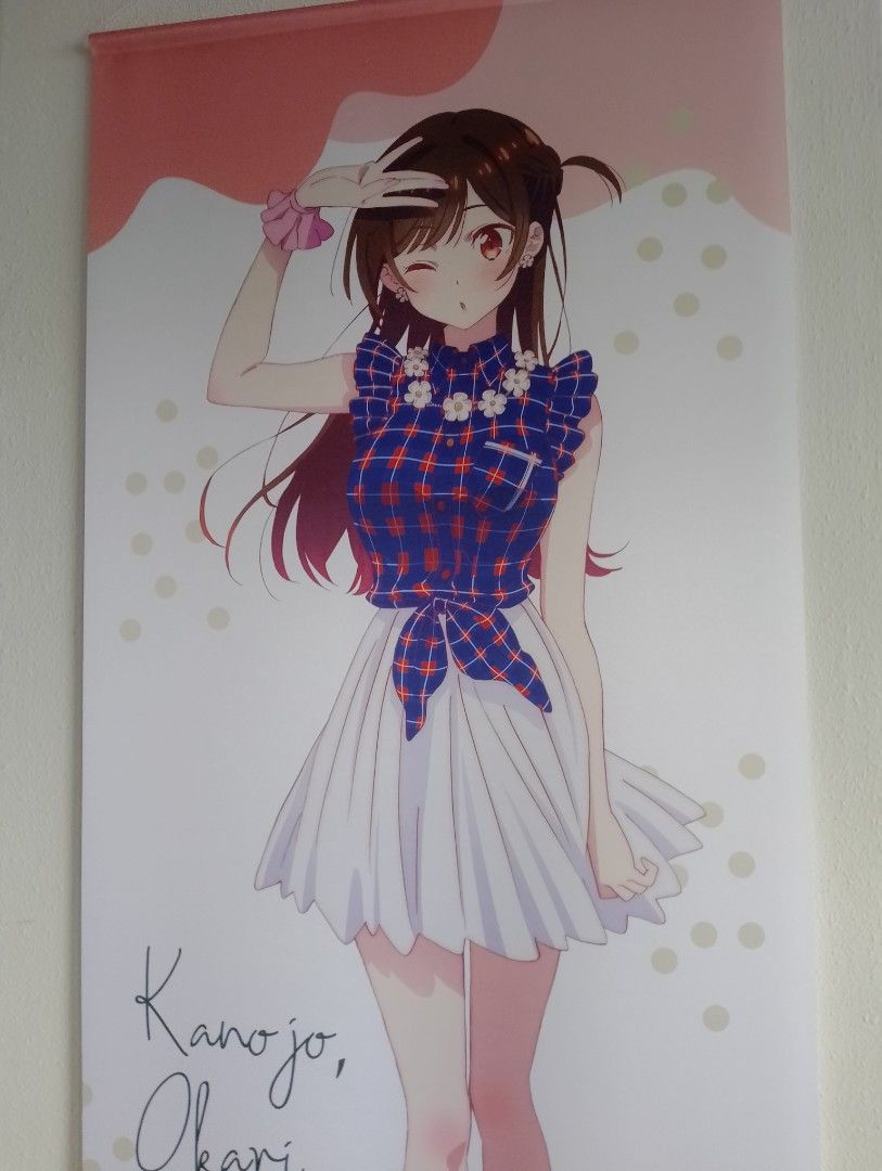 Life-Size Tapestry Wall Scroll Rent-A-Girlfriend Chizuru Mizuhara Anime ...