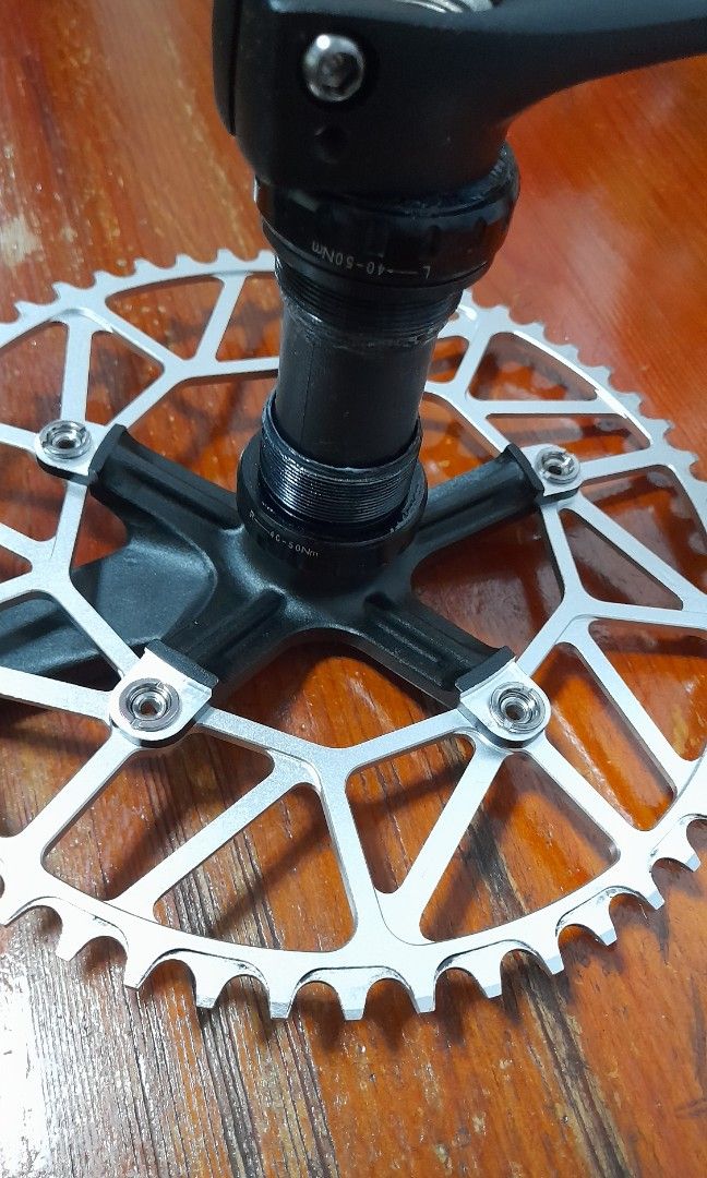 Litepro Crank and chain ring, Sports Equipment, Bicycles & Parts, Parts ...