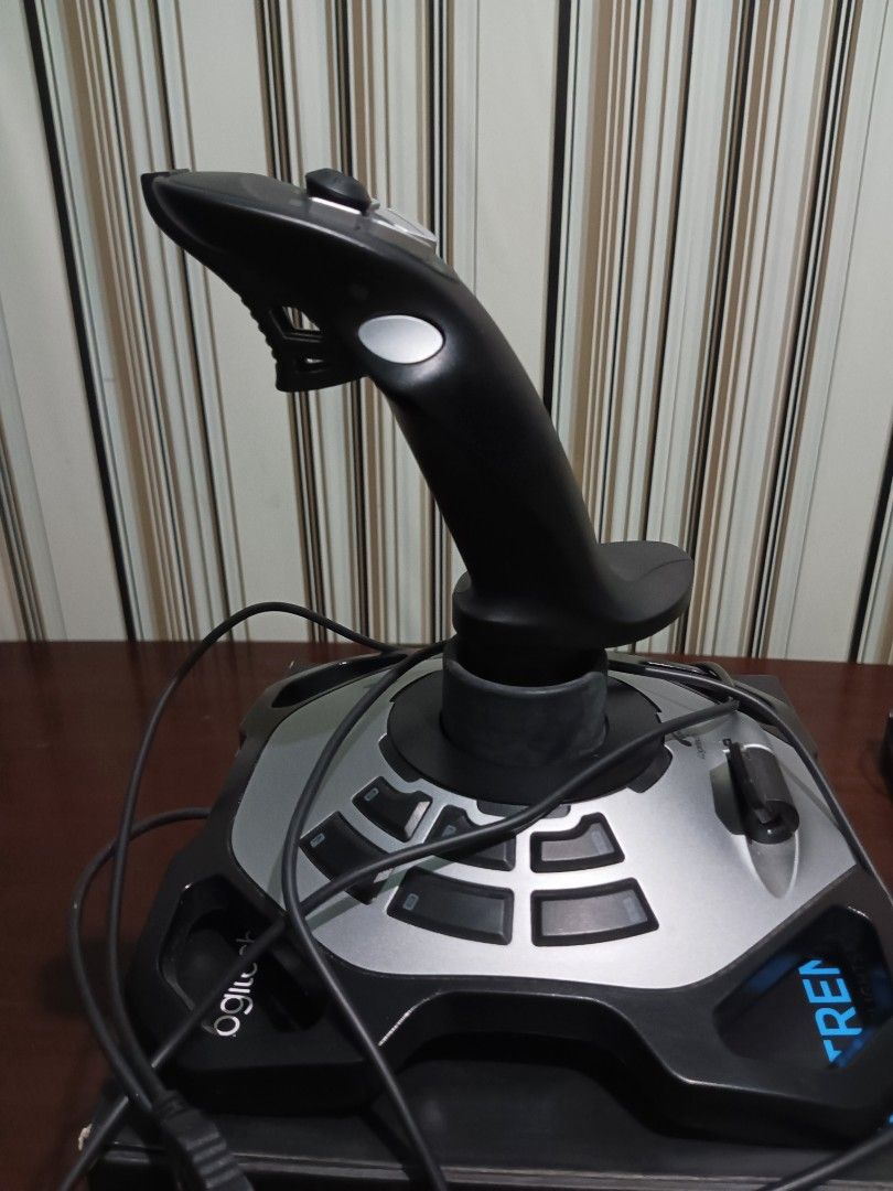 Logitech Flightstick keyboard and Gamepad, Computers & Tech, Parts ...