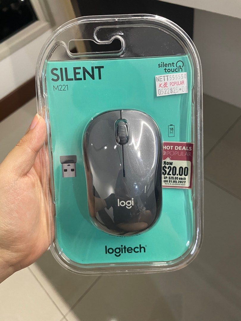 Logitech Wireless Mouse, Computers & Tech, Parts & Accessories, Mouse ...