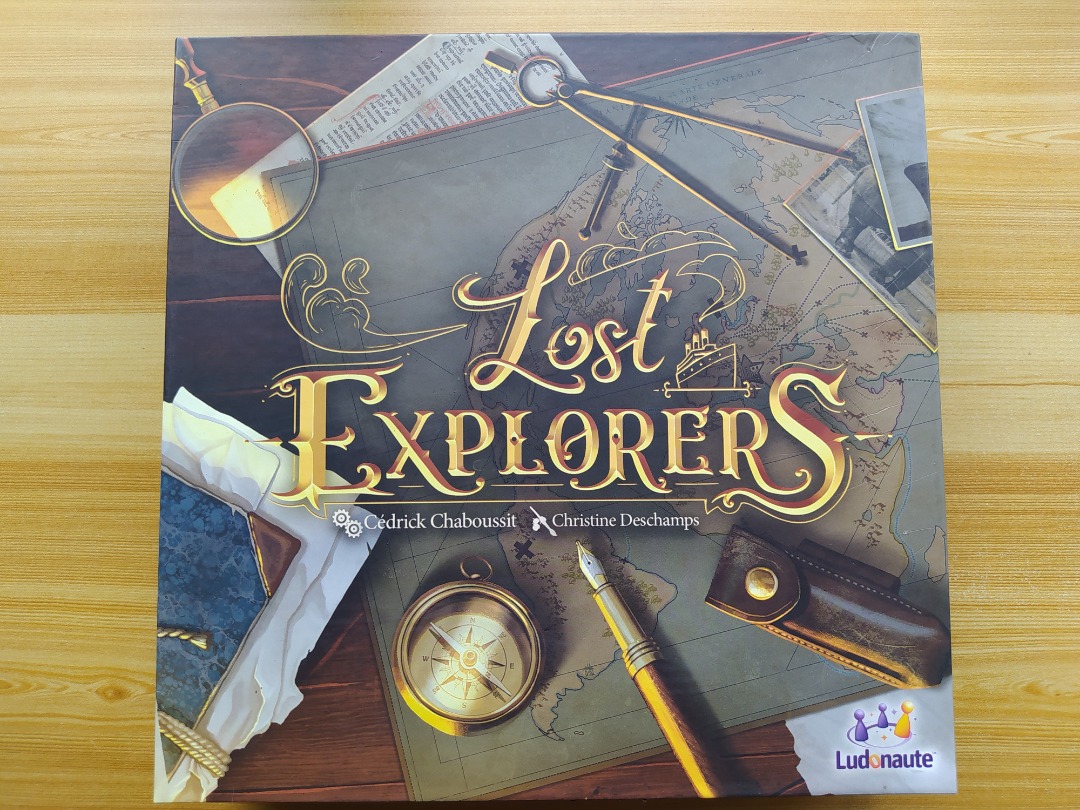 Lost Explorers - Ludonaute - Boardgame on Carousell